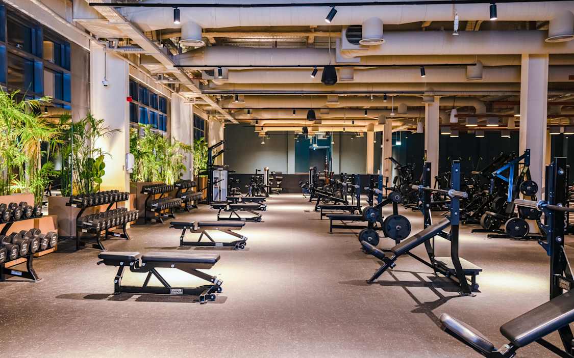 Warehouse Gym Exercise