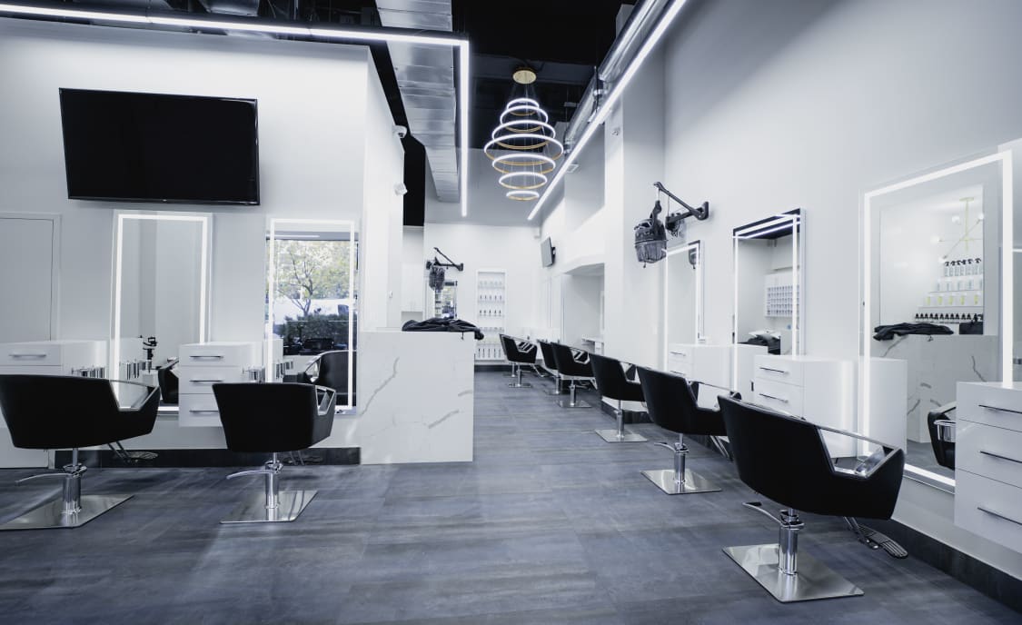 Professional hair salon store