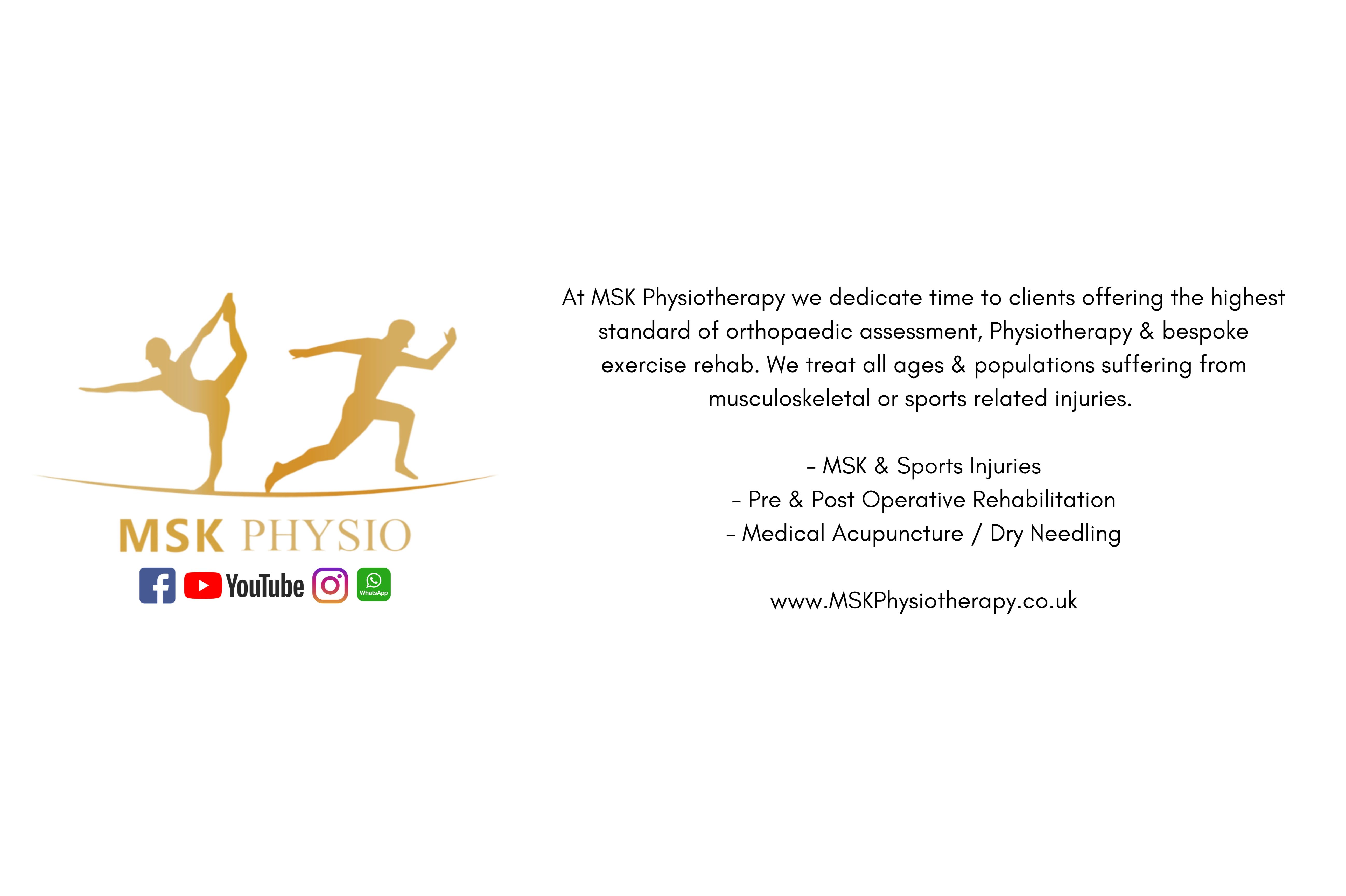 MSK Physiotherapy London: Read Reviews and Book Classes on ClassPass