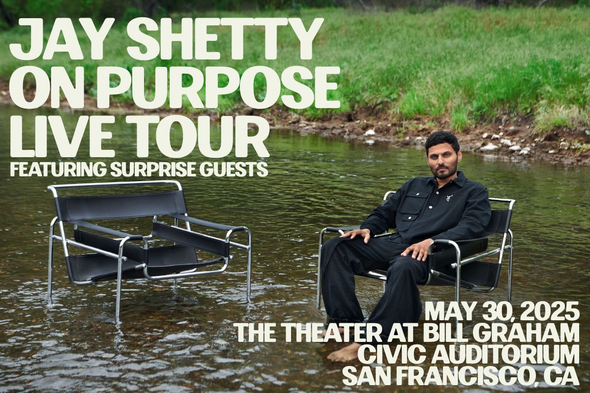 Jay Shetty On Purpose LIVE Tour - San Franciscoのレビューを読み、ClassPassでクラスを予約する