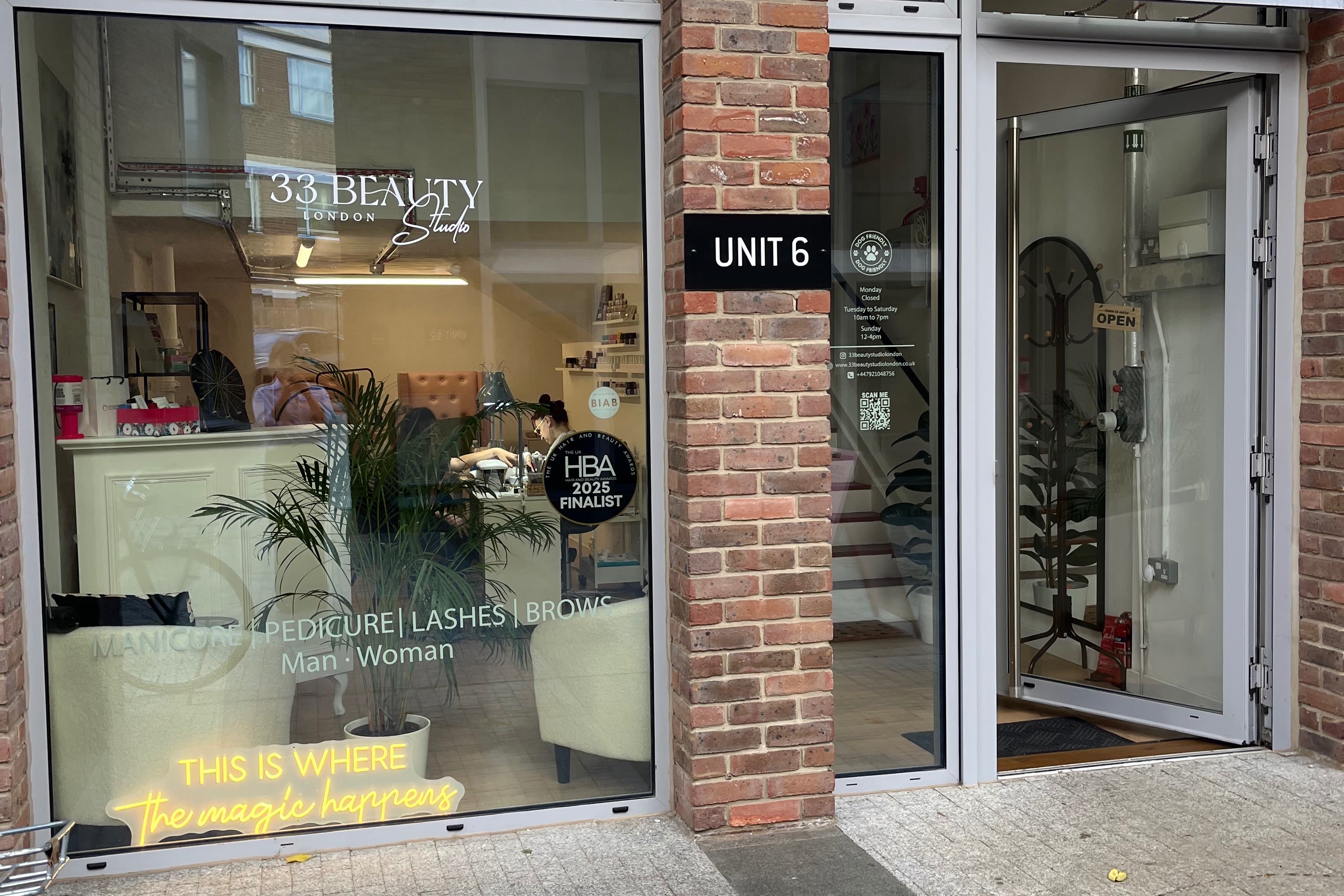 33 Beauty Studio London: Read Reviews and Book Classes on ClassPass