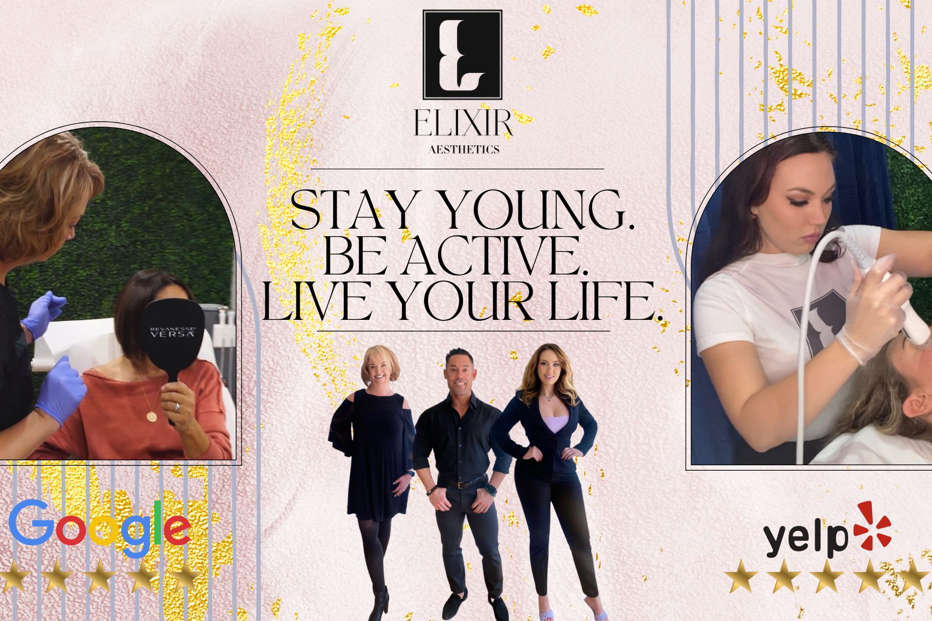 Elixir Aesthetics: lê avaliações e reserva aulas na ClassPass